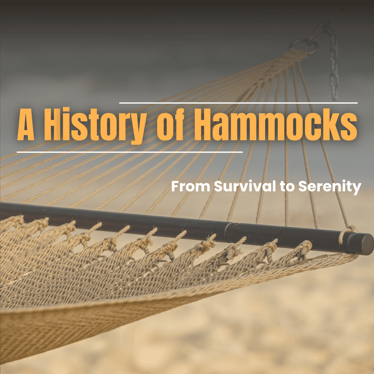 A History of Hammocks: From Survival to Serenity ← Lazy Daze Hammocks