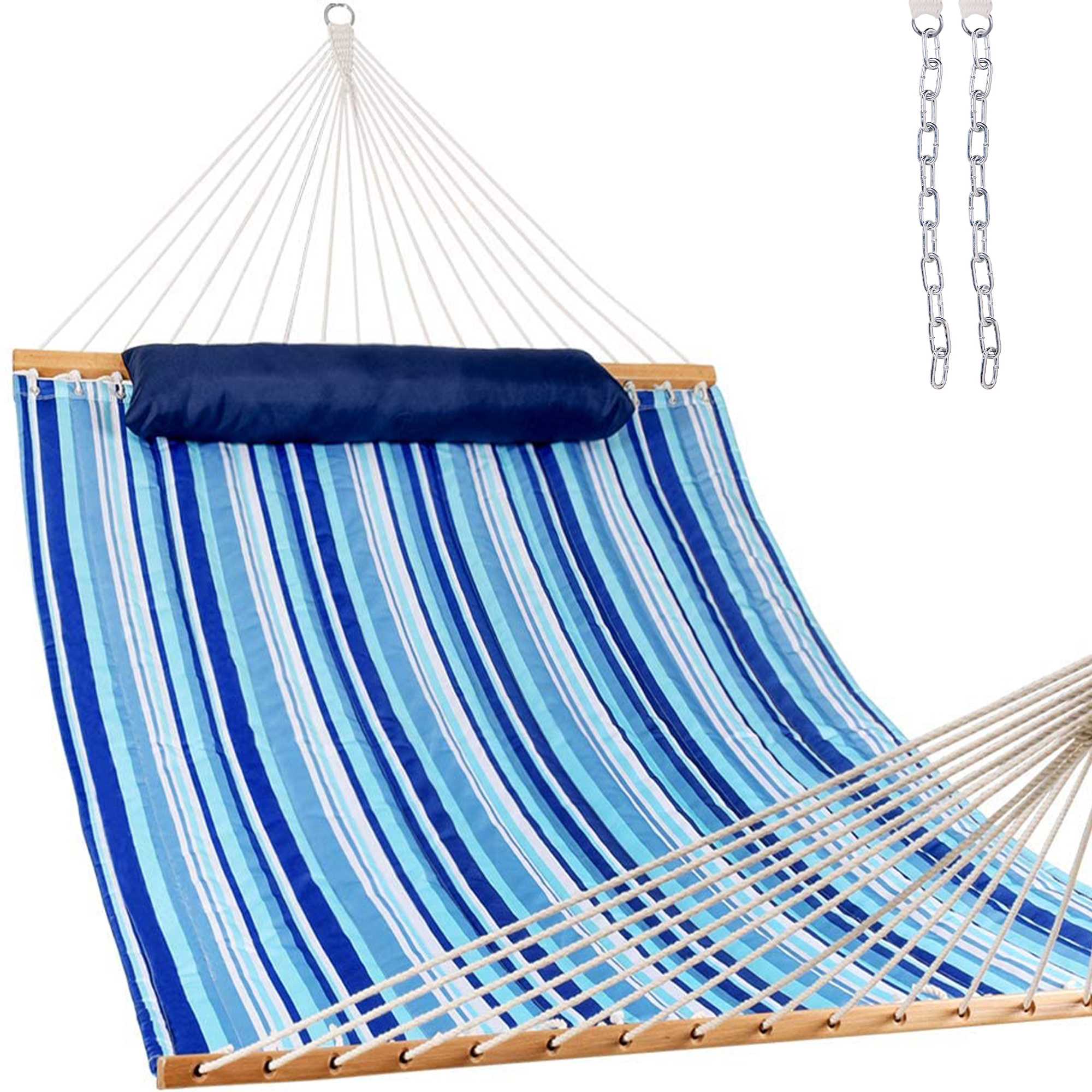 Large Double Stripes Quilted Hammock ← Lazy Daze Hammocks